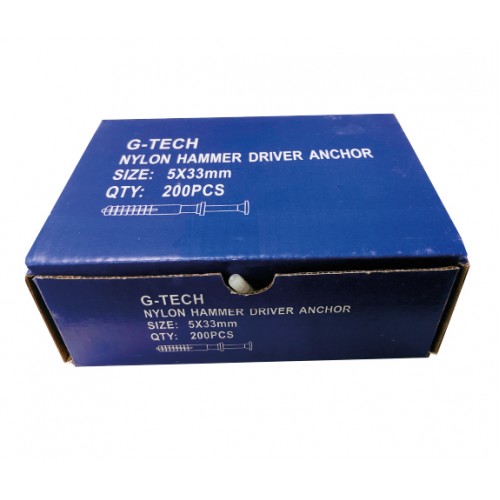 G-TECH NYLON HAMMER DRIVER ANCHOR
